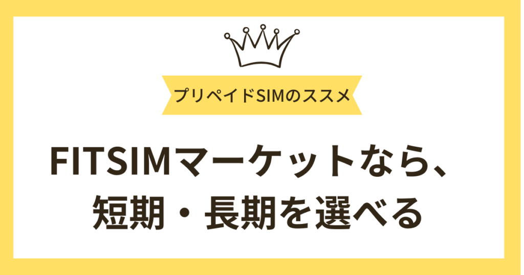即日でプリペイドSIMを買える場所は？プリペイドSIMの購入場所や選び方についてご紹介 | FITSIMマガジン
